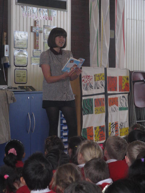 Kate reading | ACE Library Blog